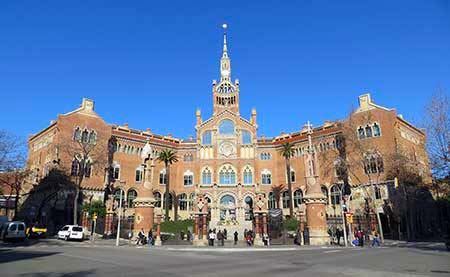 Hospital de Sant Pau - Ziekenhuis in Barcelona